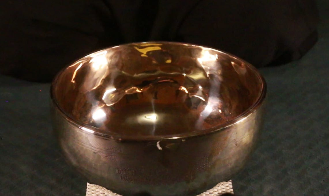 Brass Singing Bowl - Tibetan Brass Singing Bowl | Bells of Bliss
