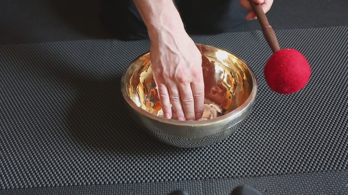 Brass Singing Bowl - Tibetan Brass Singing Bowl | Bells of Bliss